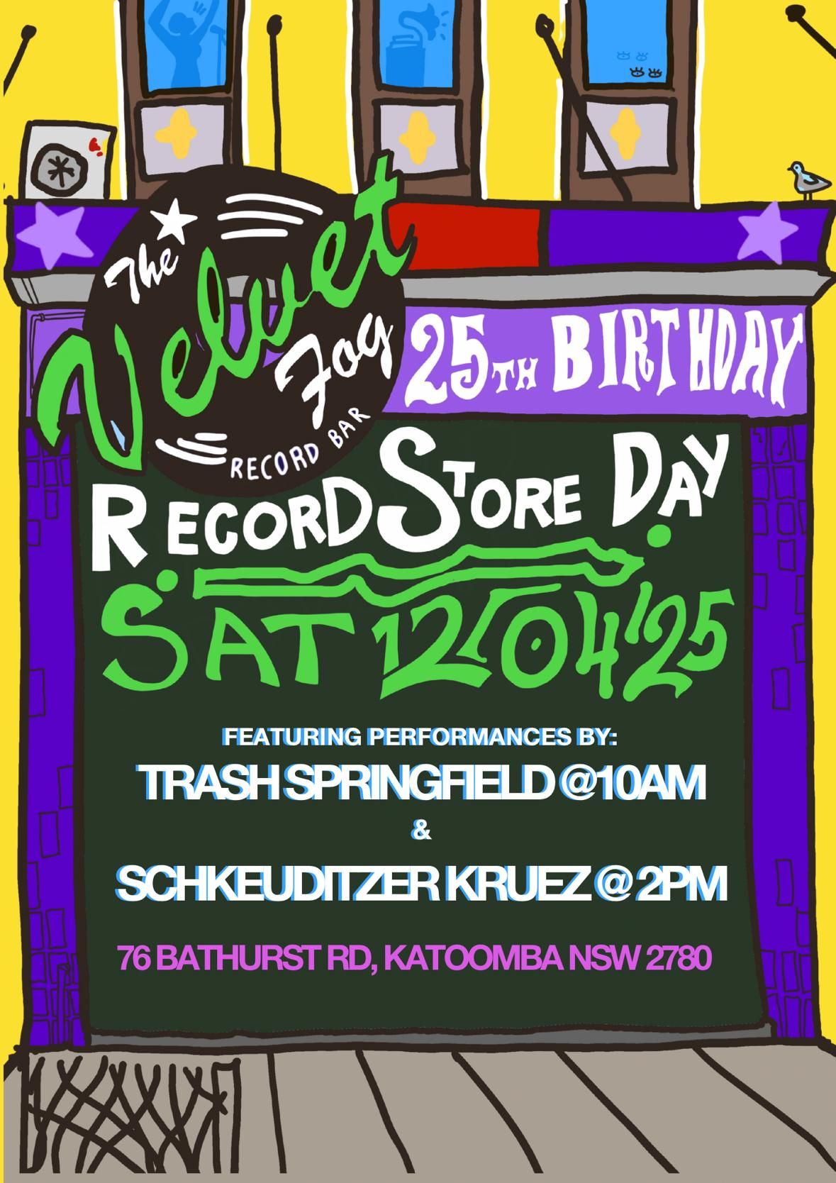 Trash Springfield and Schkeuditzer Kreuz at The Velvet Fog - Record ...